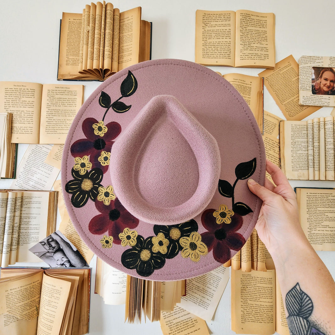 Painted Hats – The Boho Basement
